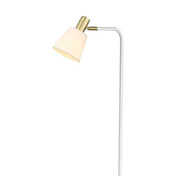 Coluna Pipe Dourado E Branco | Thelumen